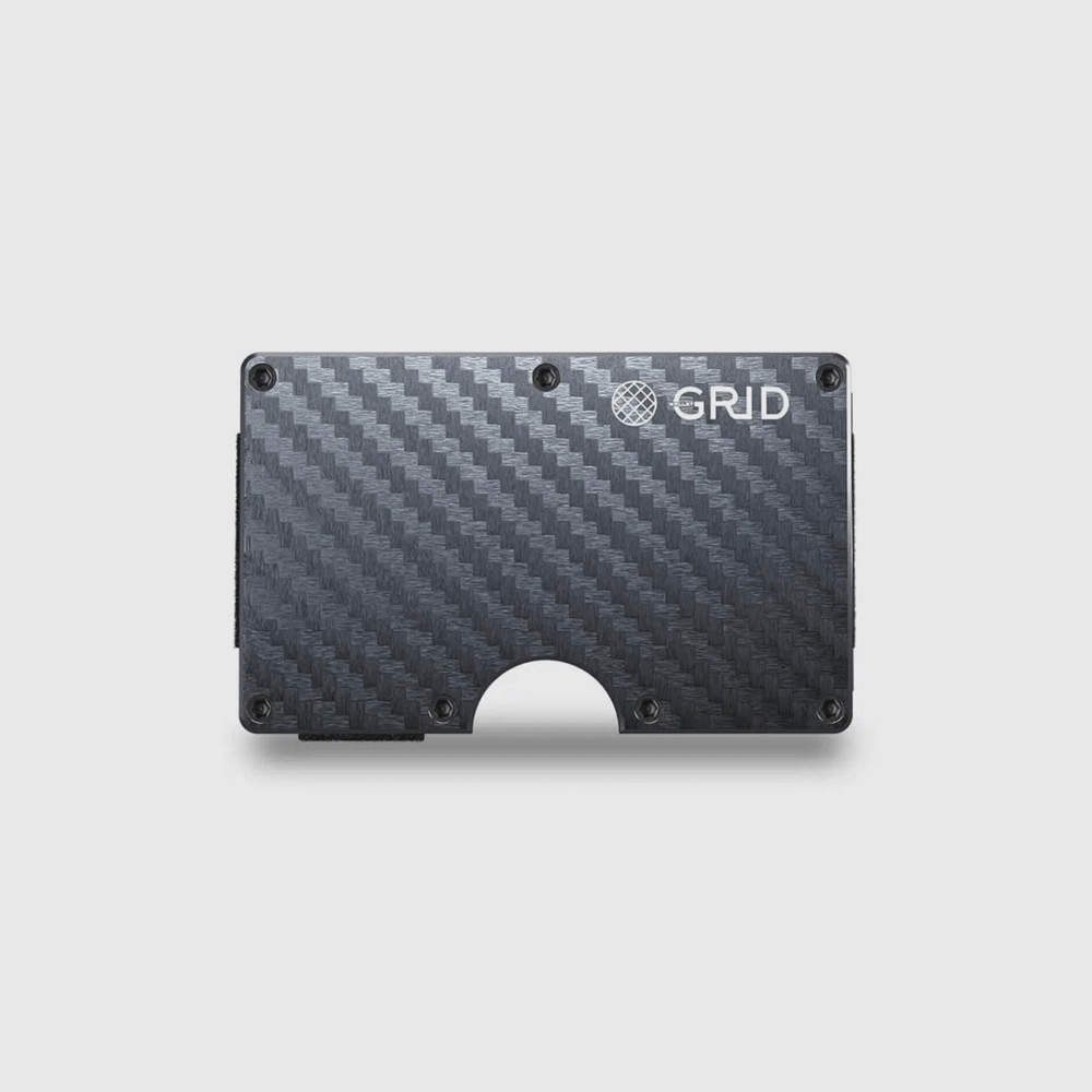 Grid Carbon Fiber Wallet – EspyBox